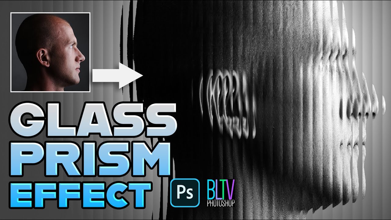 Photoshop: Create the 'Ripley' glass prism photo effect!