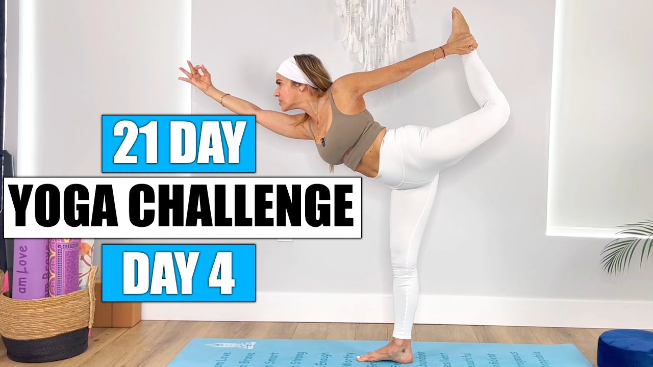 Day 4 yoga challenge: Master balancing poses & breath control