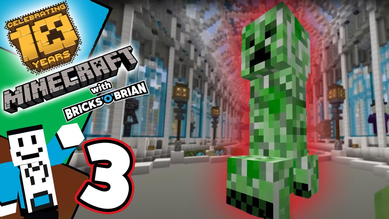 So much mob madness! - Minecraft 10th anniversary map showcase with Bricks 'O' Brian