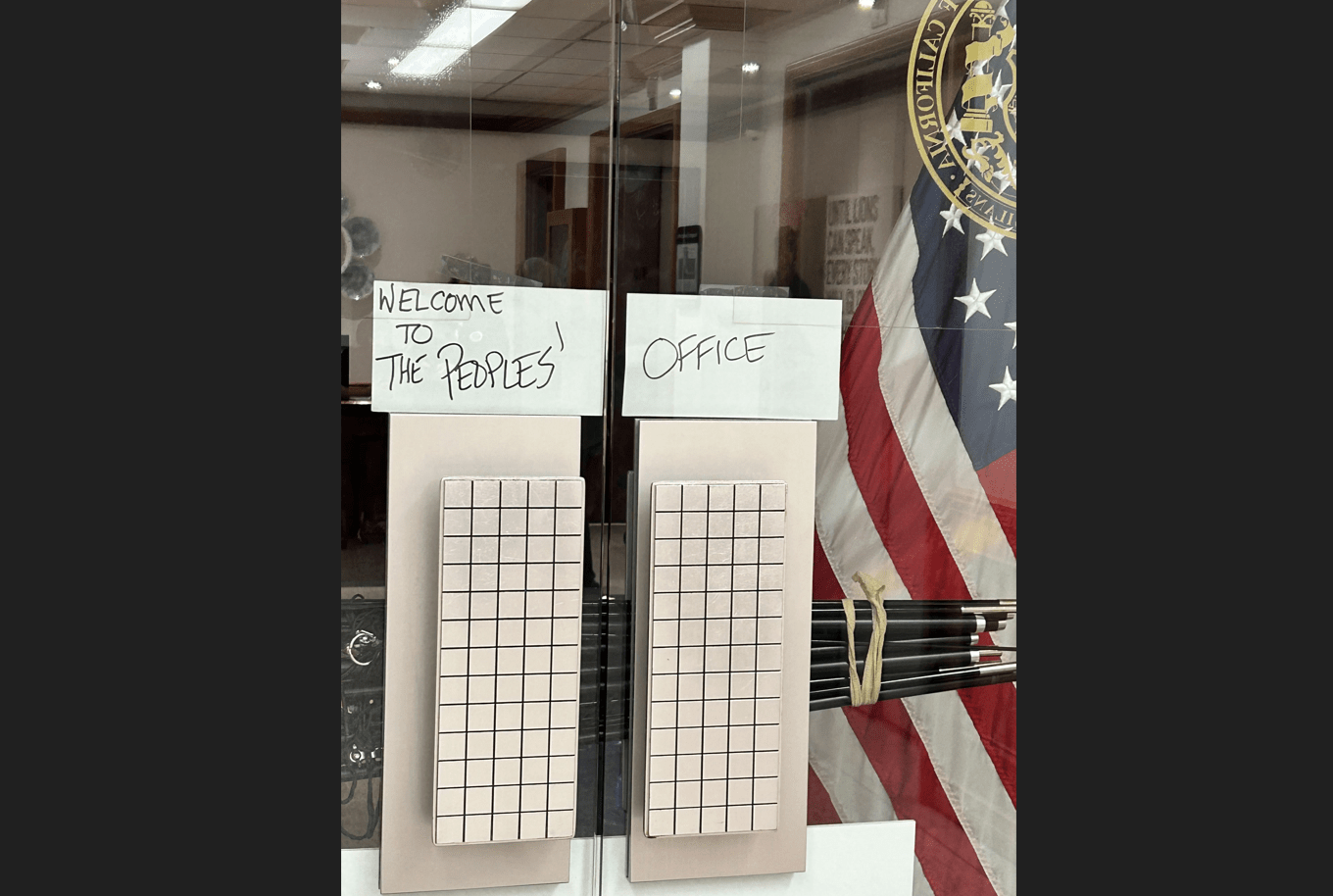 Anti-ICE protesters occupy San Diego mayor's office