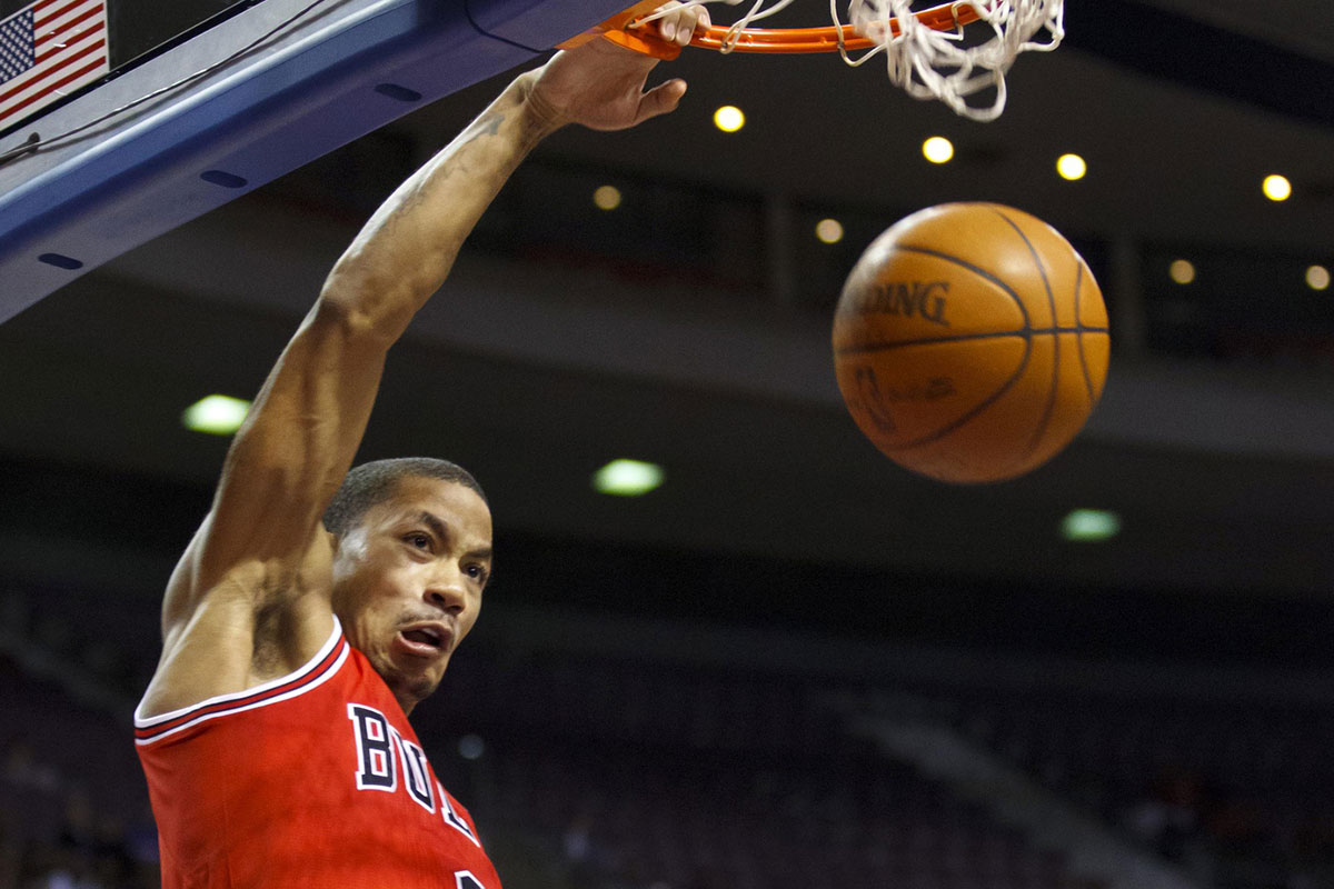 Derrick Rose reflects on career before jersey retirement ceremony