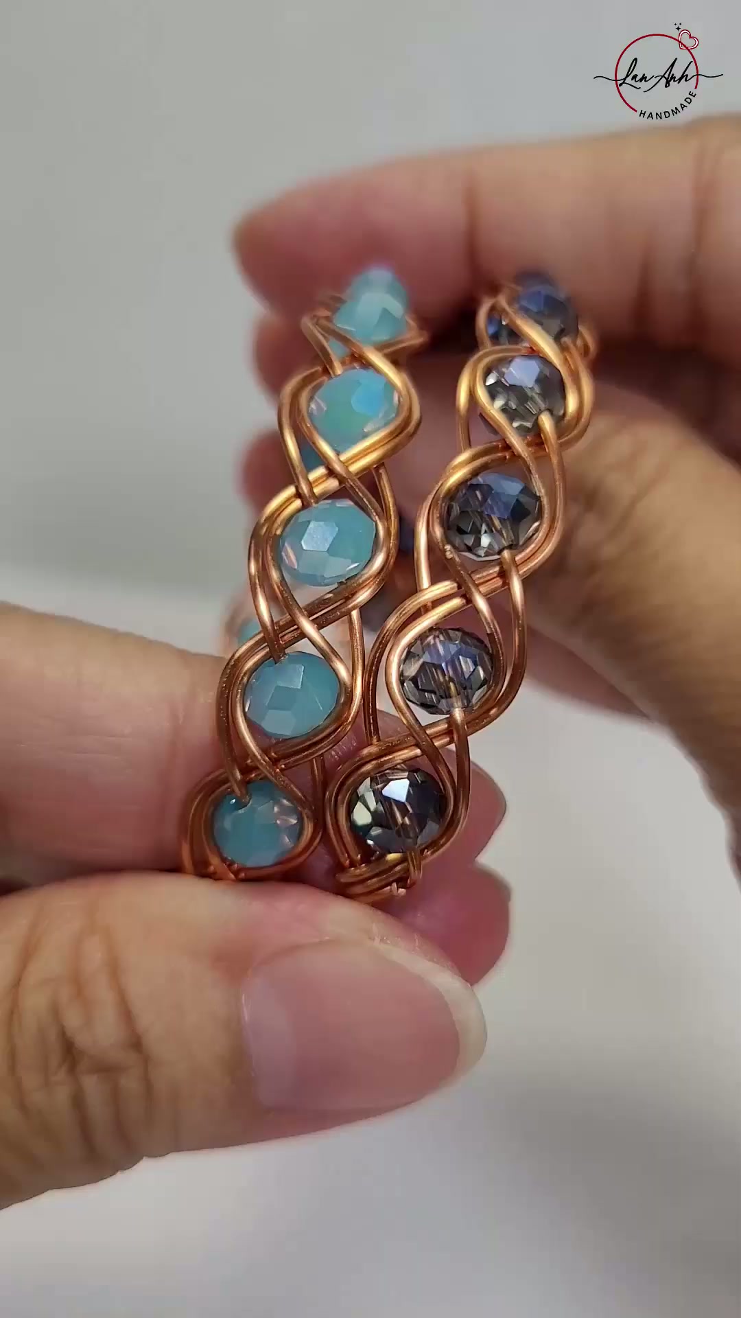 #shortsvideo Homemade bracelet easy and beautiful | 3-wire braid bracelet with beads #handmade