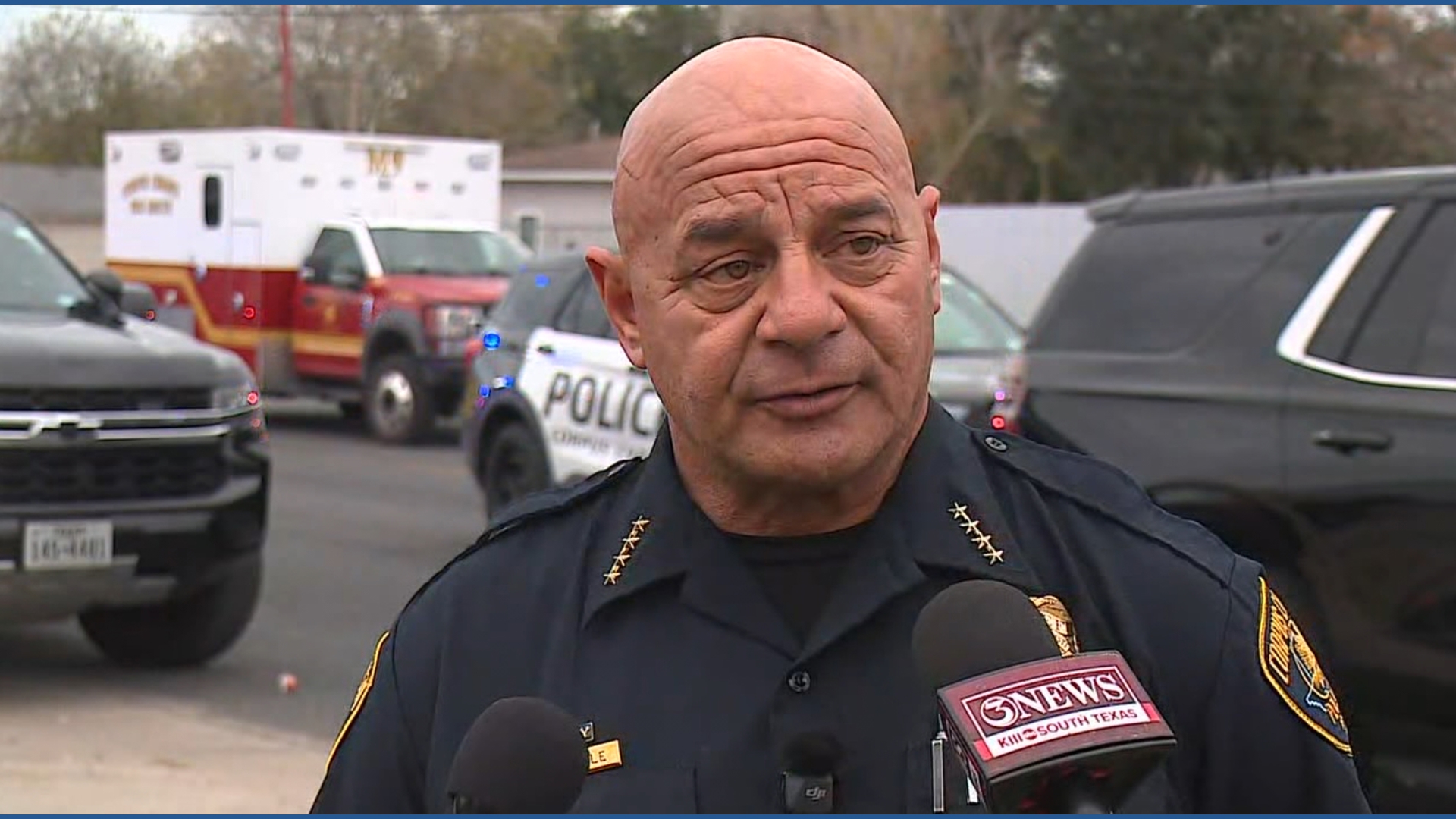 CCPD Chief Mike Markle: 3 officers injured, suspect in custody
