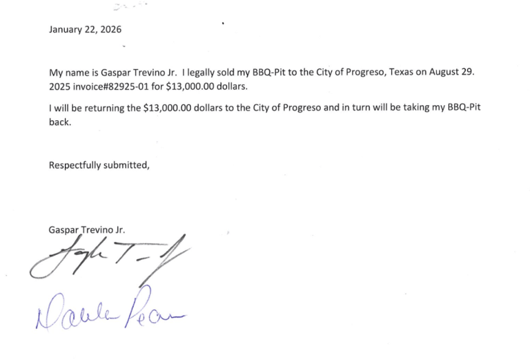 Amid concerns about conflict of interest, Progreso may return BBQ pit ...