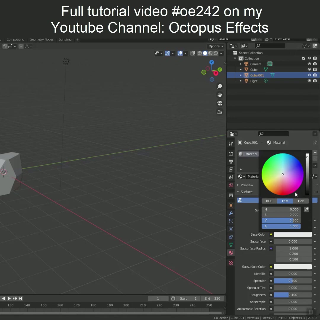 Quick Blender tutorial - How to create rocky ground [Time-lapse]