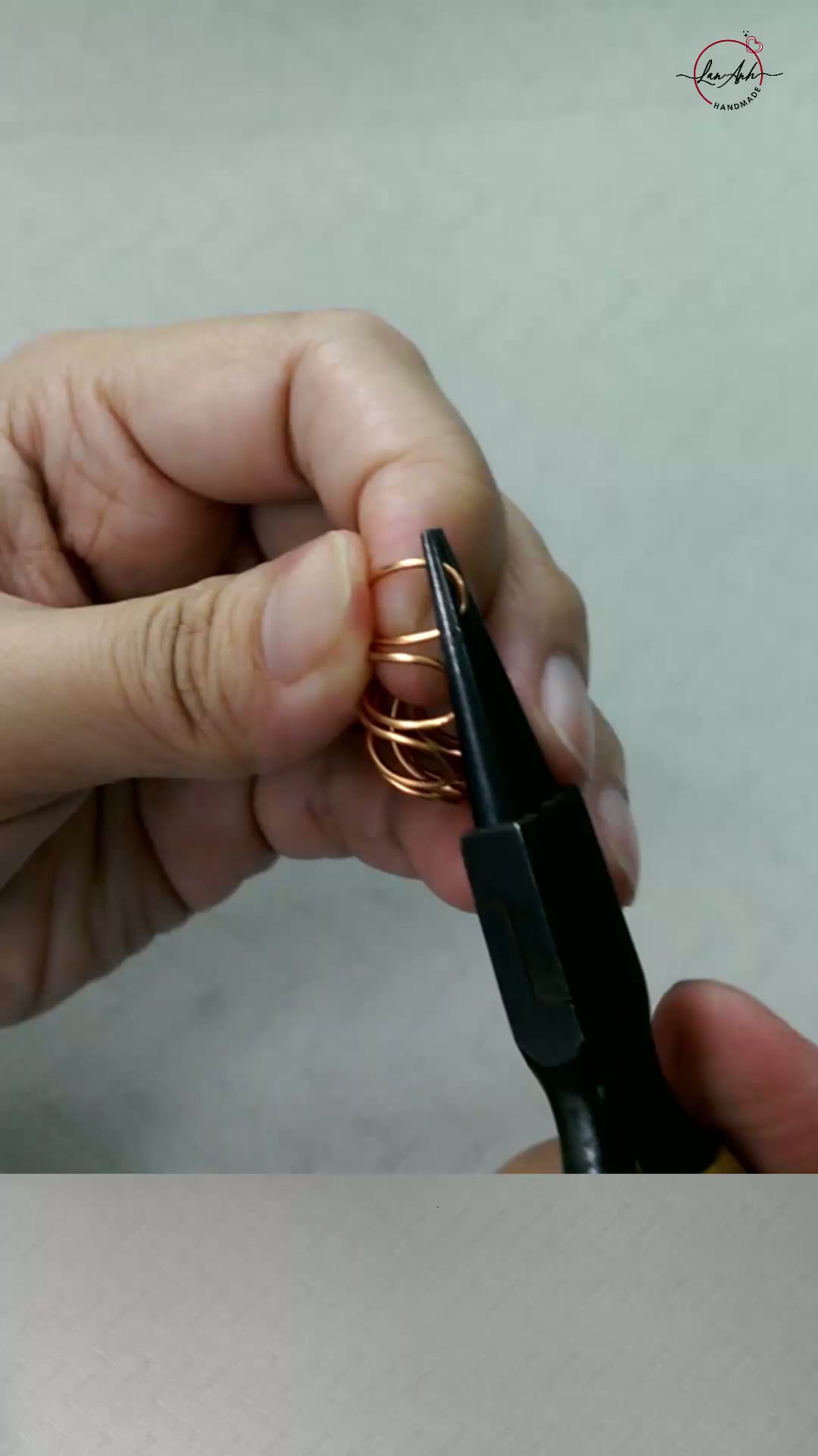 Wire wrapped stone pendant | Lily of the valley #shortsvideo #wireworks ...