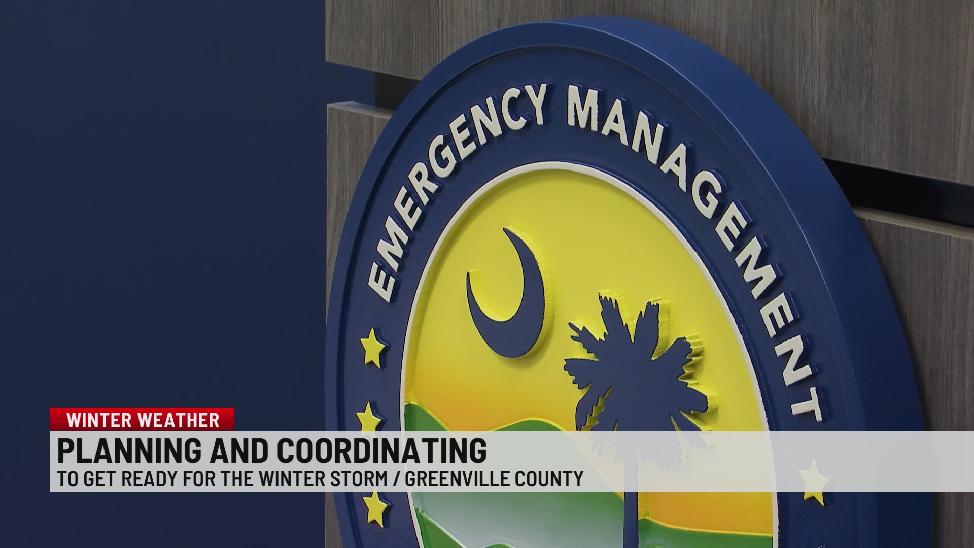 Greenville County EOC ensures EMS is ready ahead of winter weather