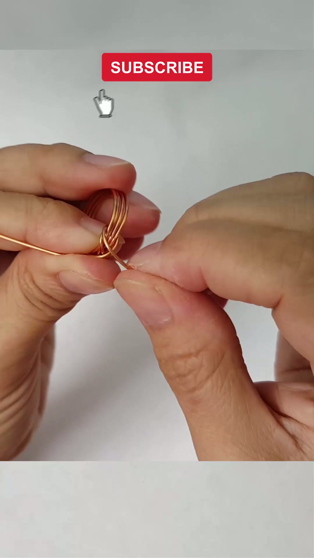 How to make infinity rings - handmade wire jewelry #diy #shortsvideo # ...