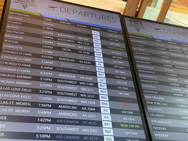 Winter storm causing flight issues for travelers nationwide, including ...