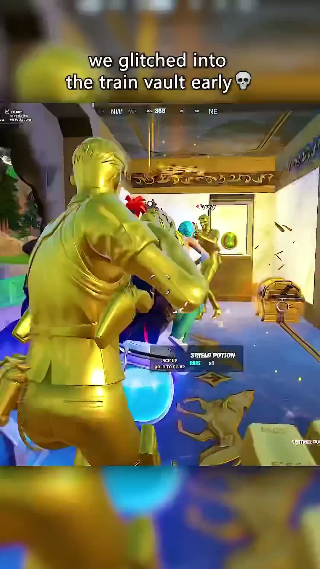 How to get inside the train early