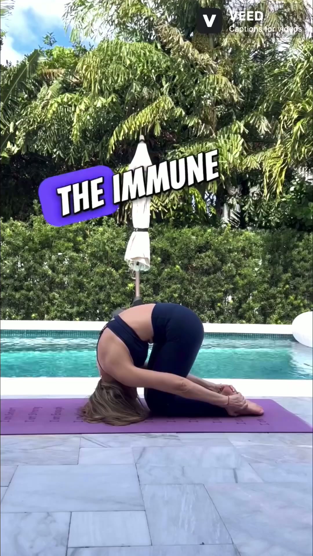 Activate your thyroid glands with this ☝🏻yoga pose #yoga #yogatips # ...