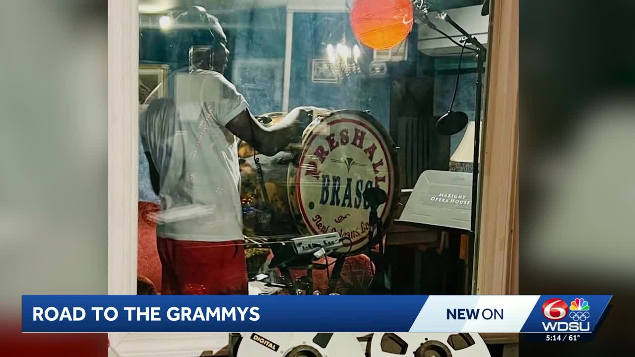 One Louisiana band's road to the Grammys is bittersweet