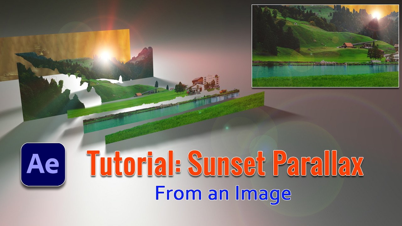 Easy After Effects tutorial: Fake camera movement for sunset timelapse - 359