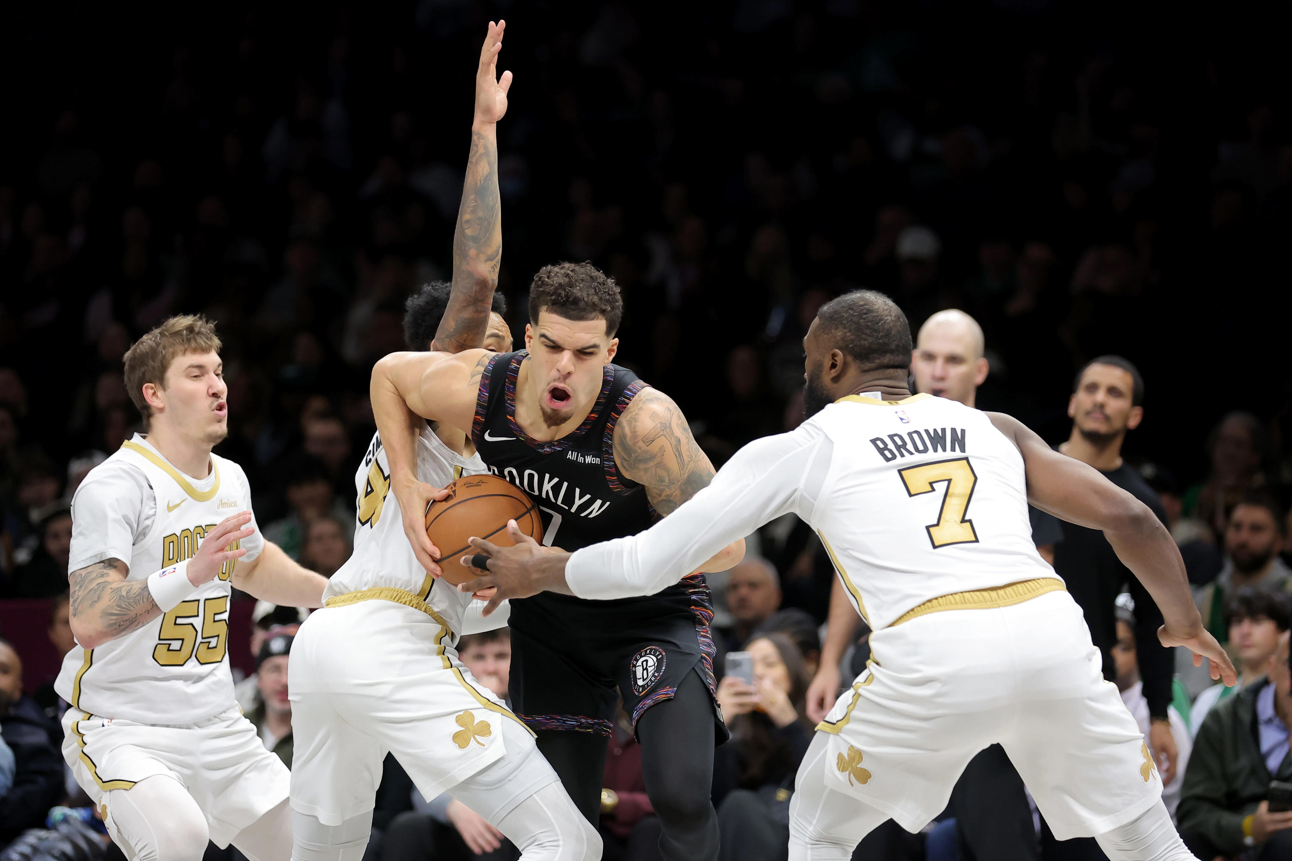 Nets player grades after 130-126 double overtime loss to Celtics