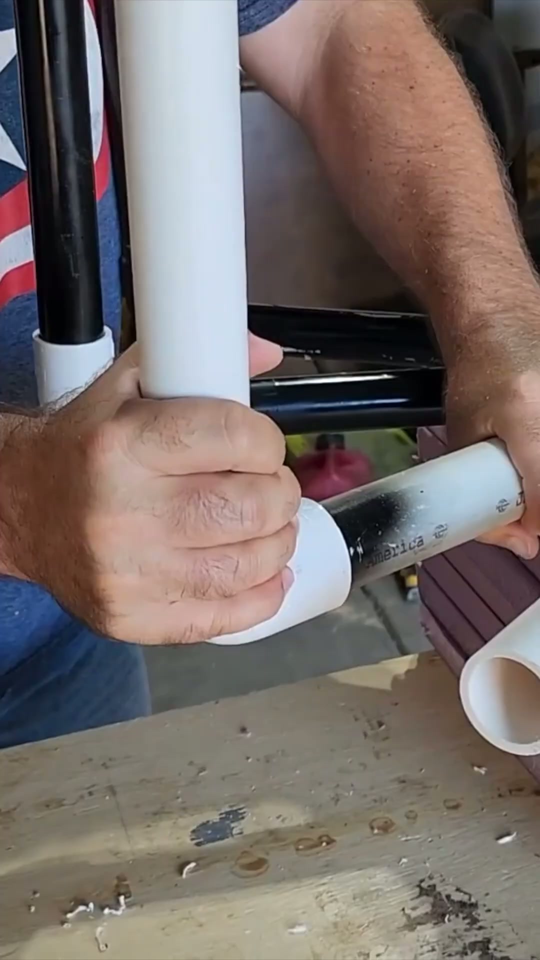 Grab some PVC pipe... 🕷️🕸️