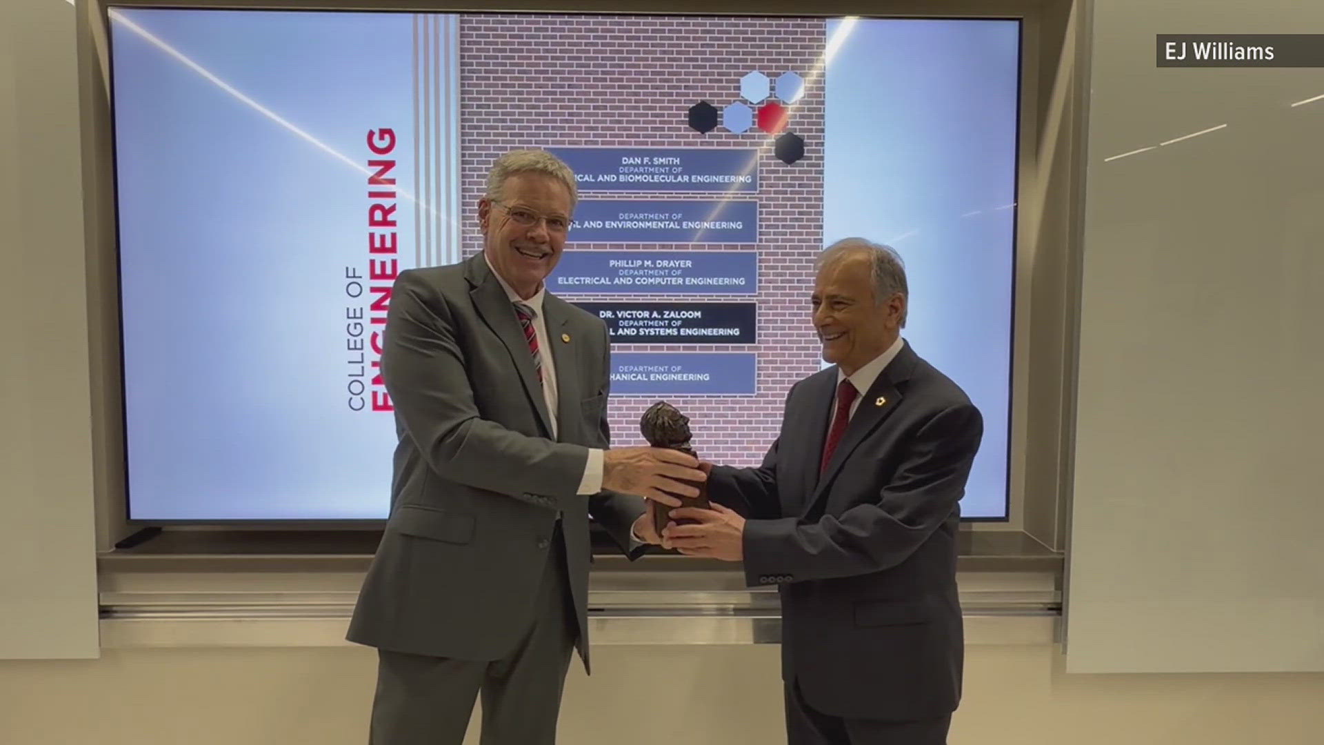 Lamar University honors longtime professor with the name of a building