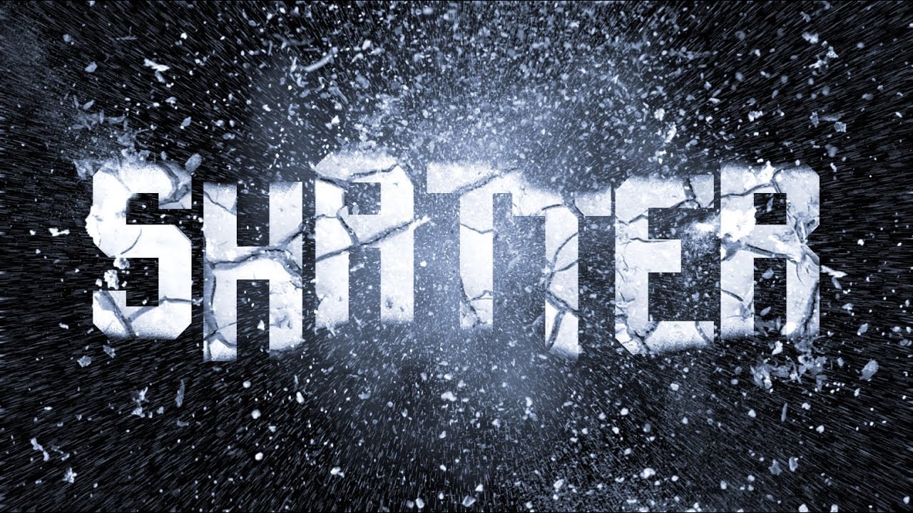 Photoshop: How to create powerful, shattered text!