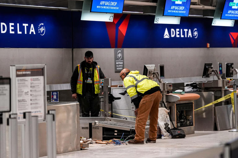 DTW operations back to normal after car drives into McNamara Terminal