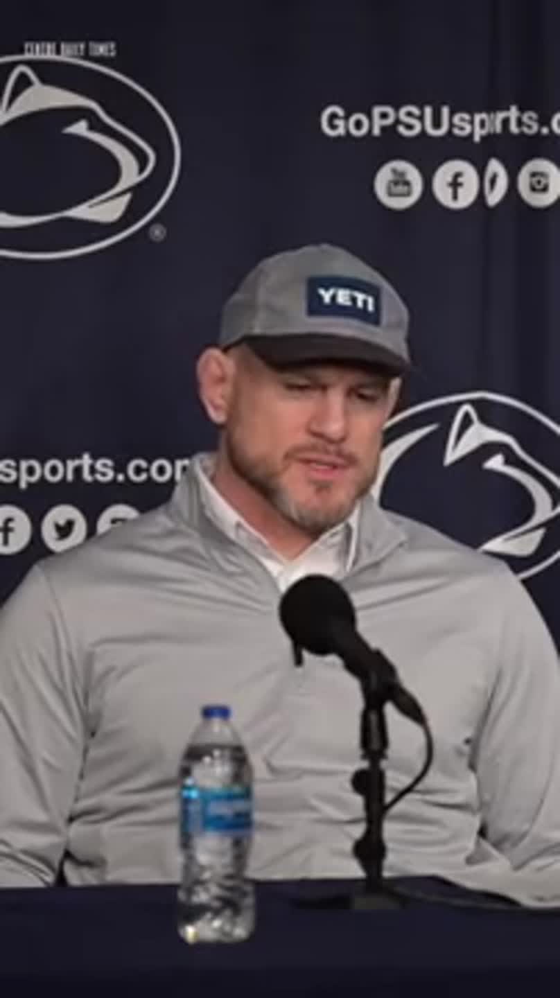 Hear from Penn State coach Sanderson after shutout over Indiana