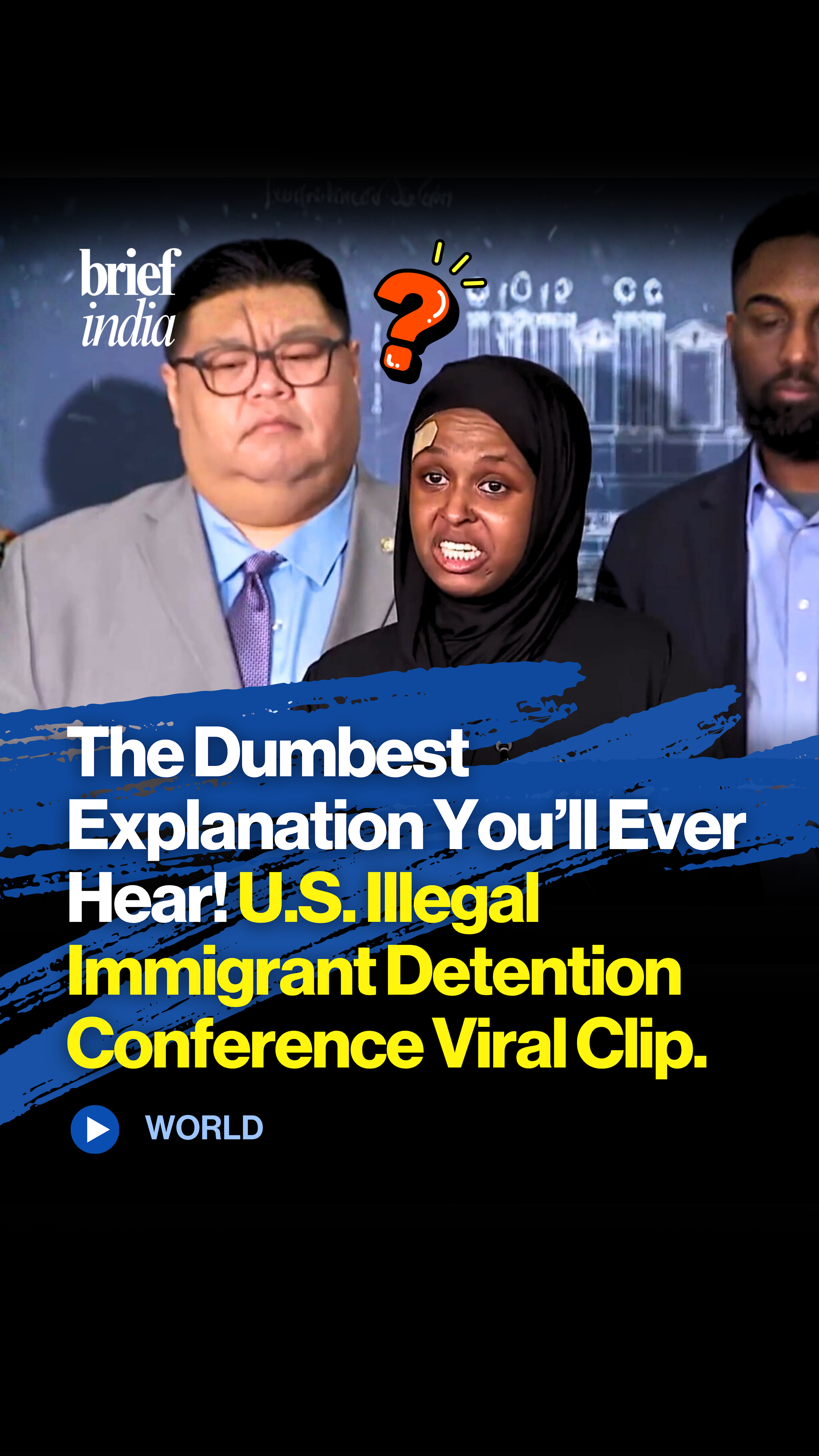 Nasra Ahmed press conference clip sparks online mockery amid ICE ...
