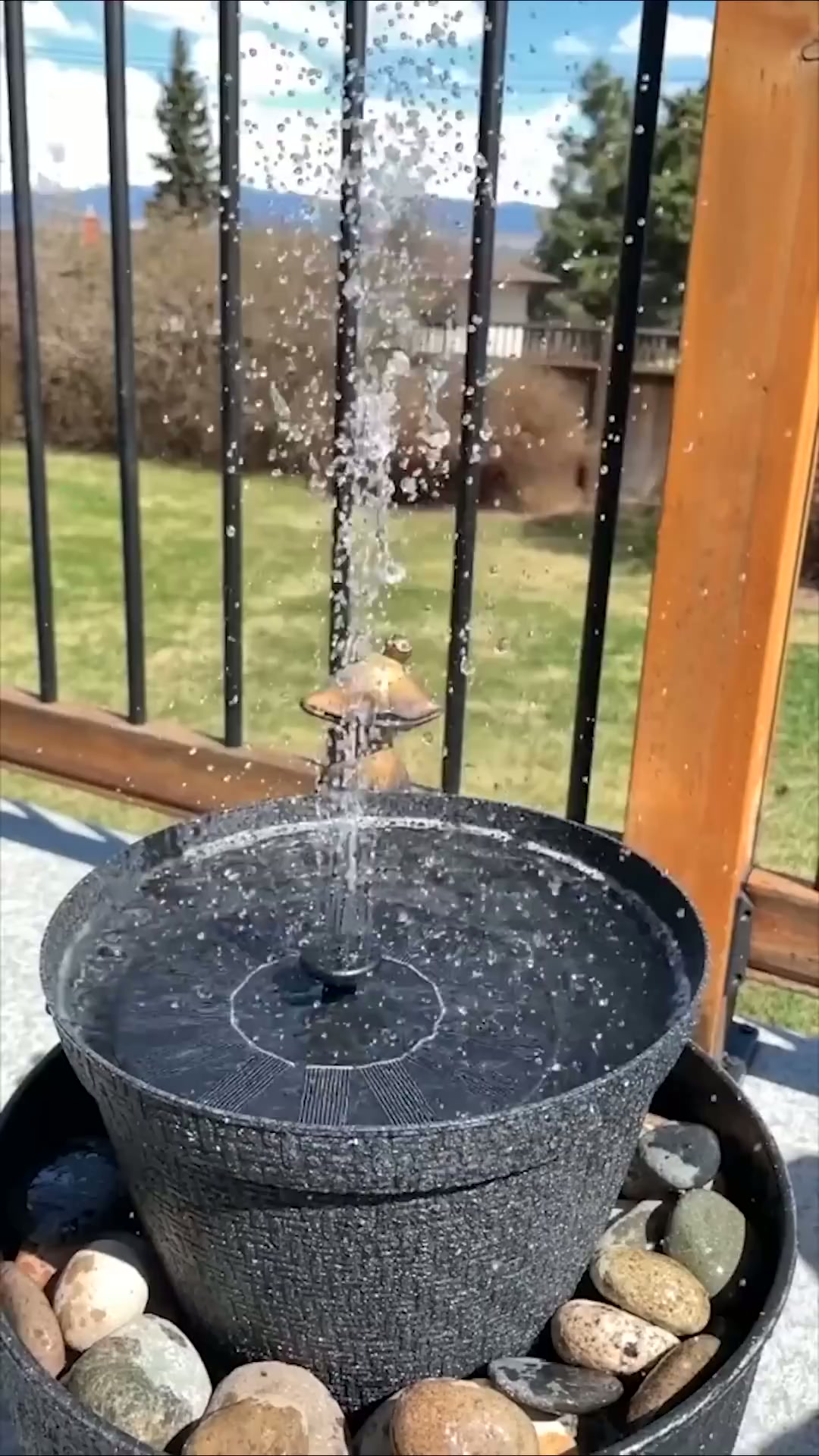 This is what your patio is missing! 🤯💦