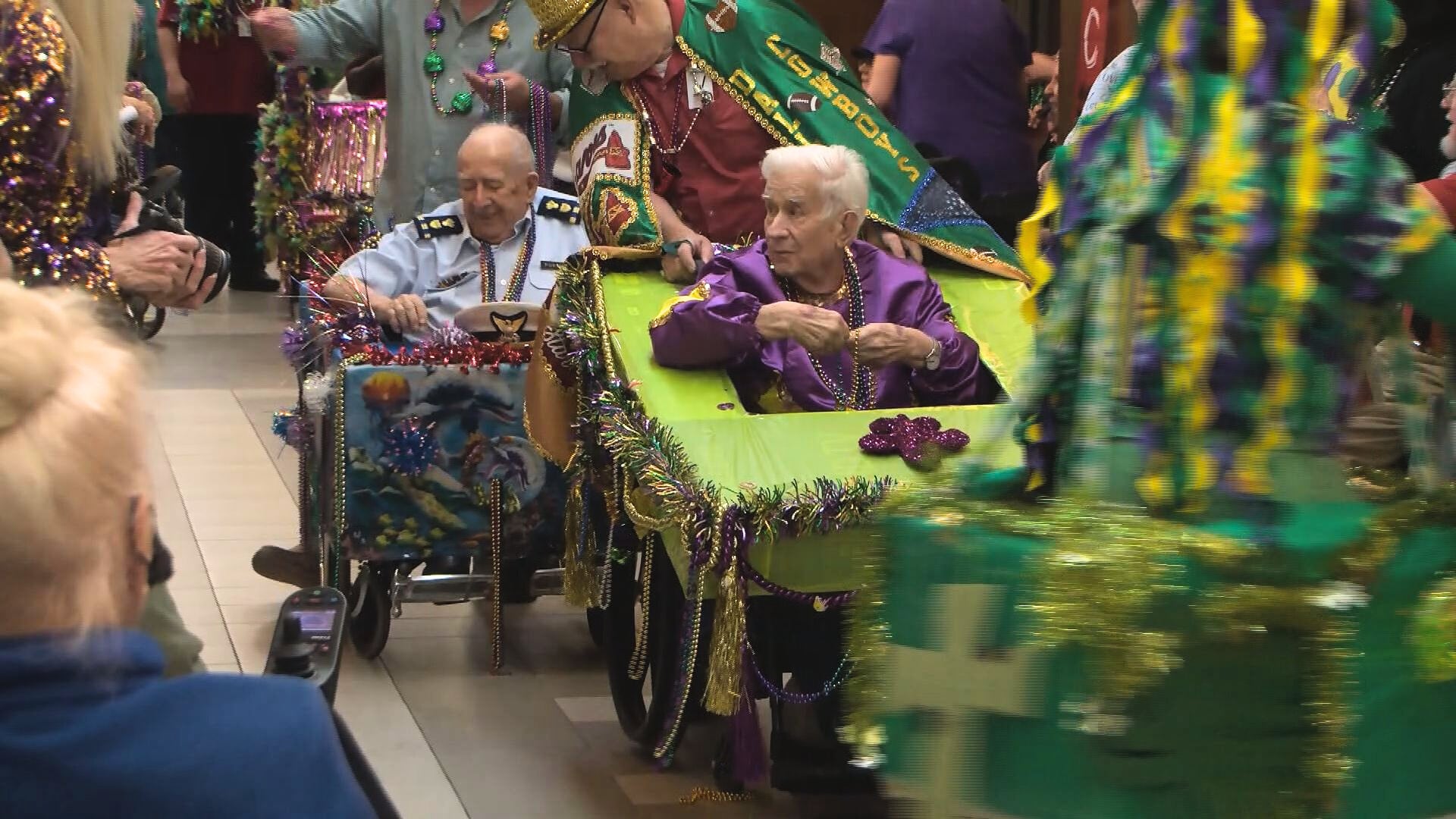 Krewe of NAMAC holds Mardi Gras parade, coronation at Armed Forces ...