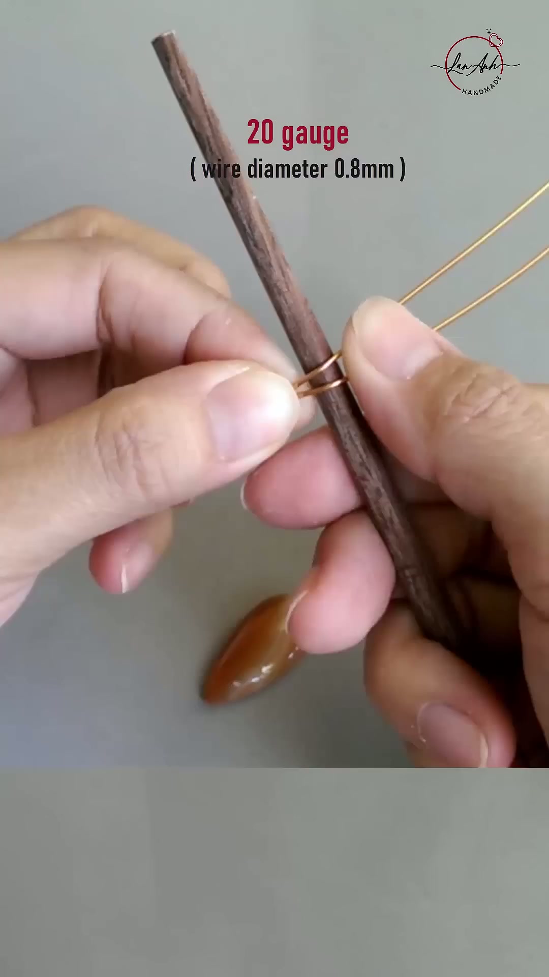 Wire wrapping jewelry | Rosebud pendant with stone without holes # ...