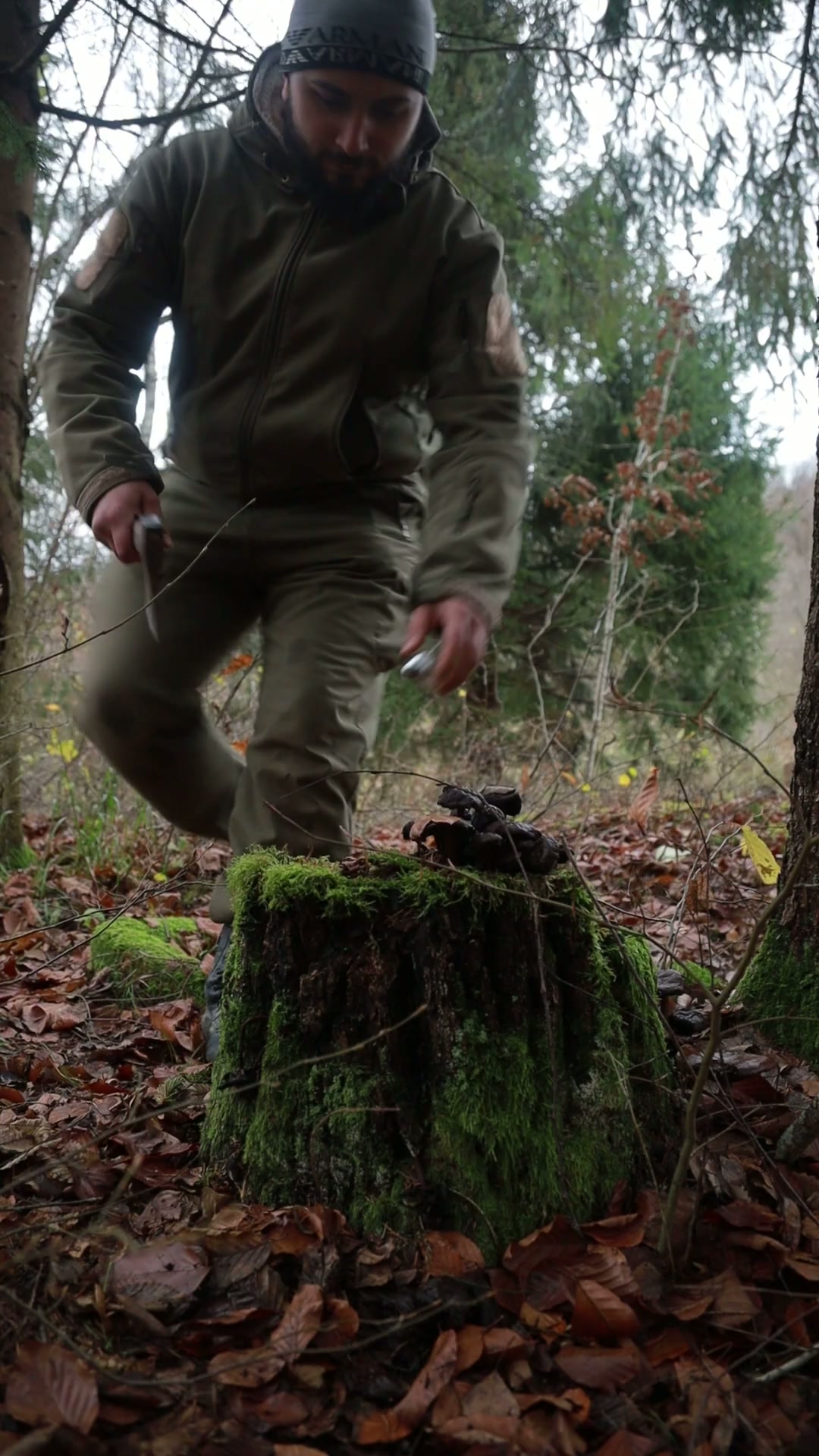 Bushcraft solo #camping #bushcraft #survival #building