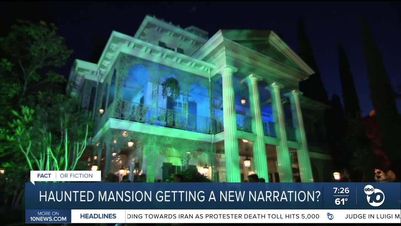 Fact or fiction: Disney's Haunted Mansion getting new script with more ...