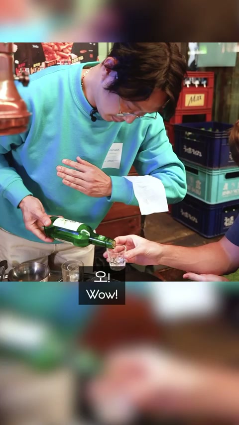 Korean BBQ fun: Trying somaek & learning soju etiquette!