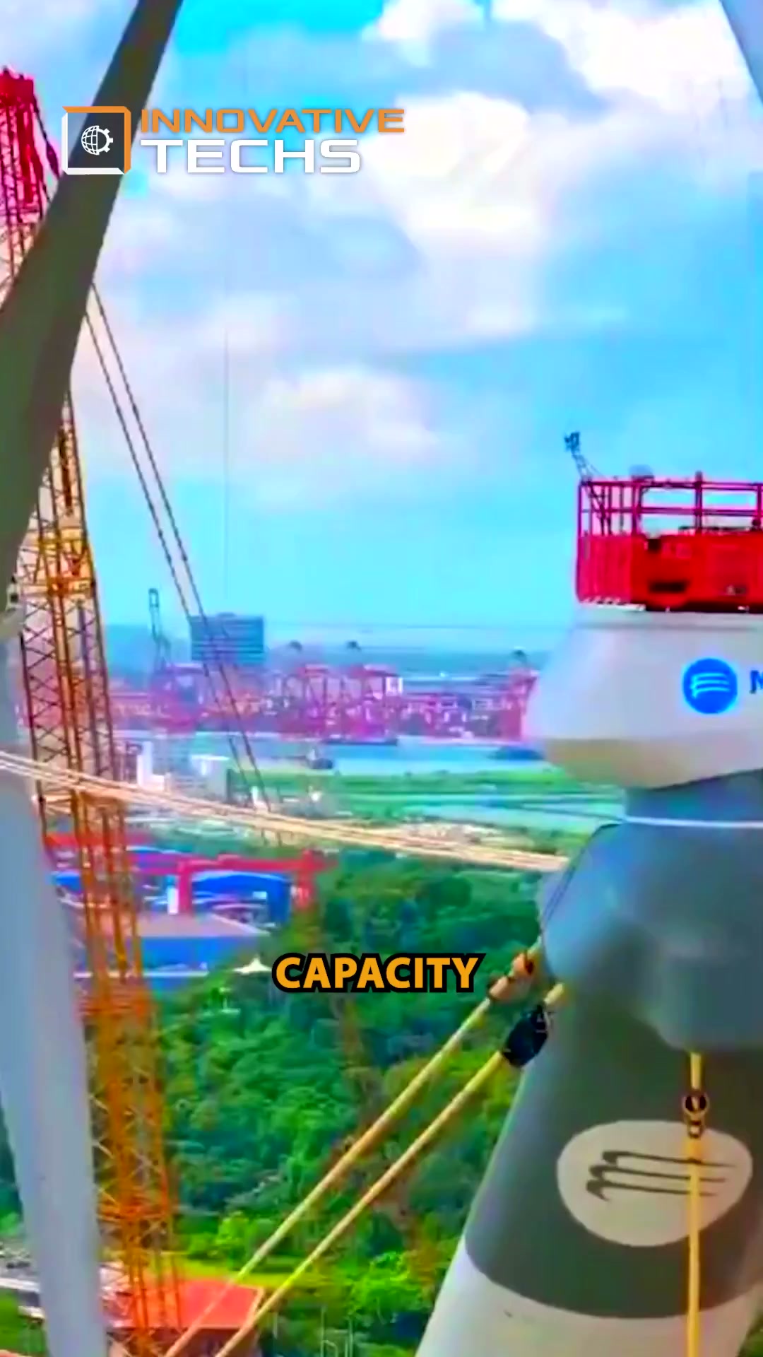 China unveils world's largest floating V-shaped wind power station!
