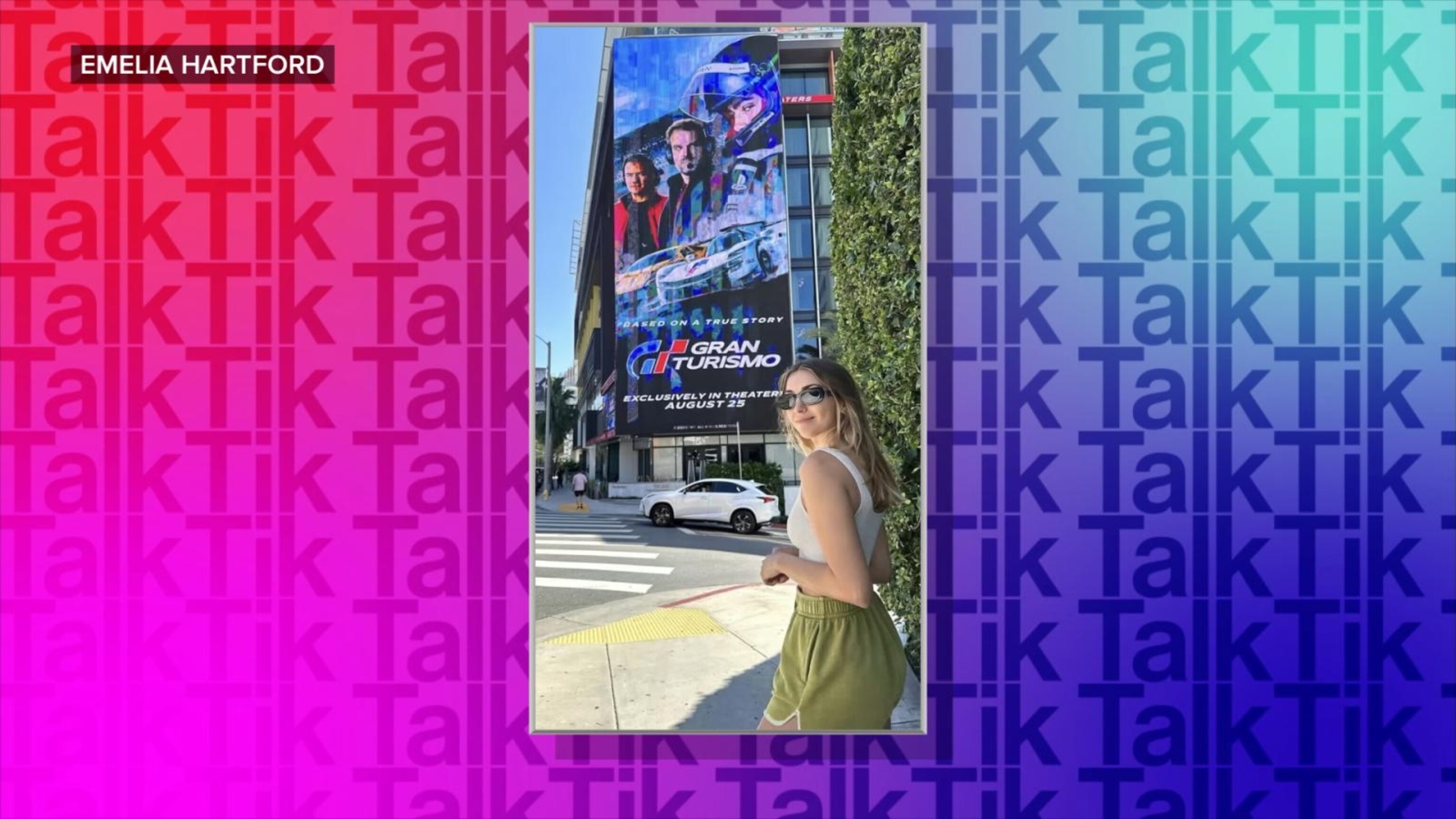 Emelia Hartford talks about journey from race car driver to a TikTok ...