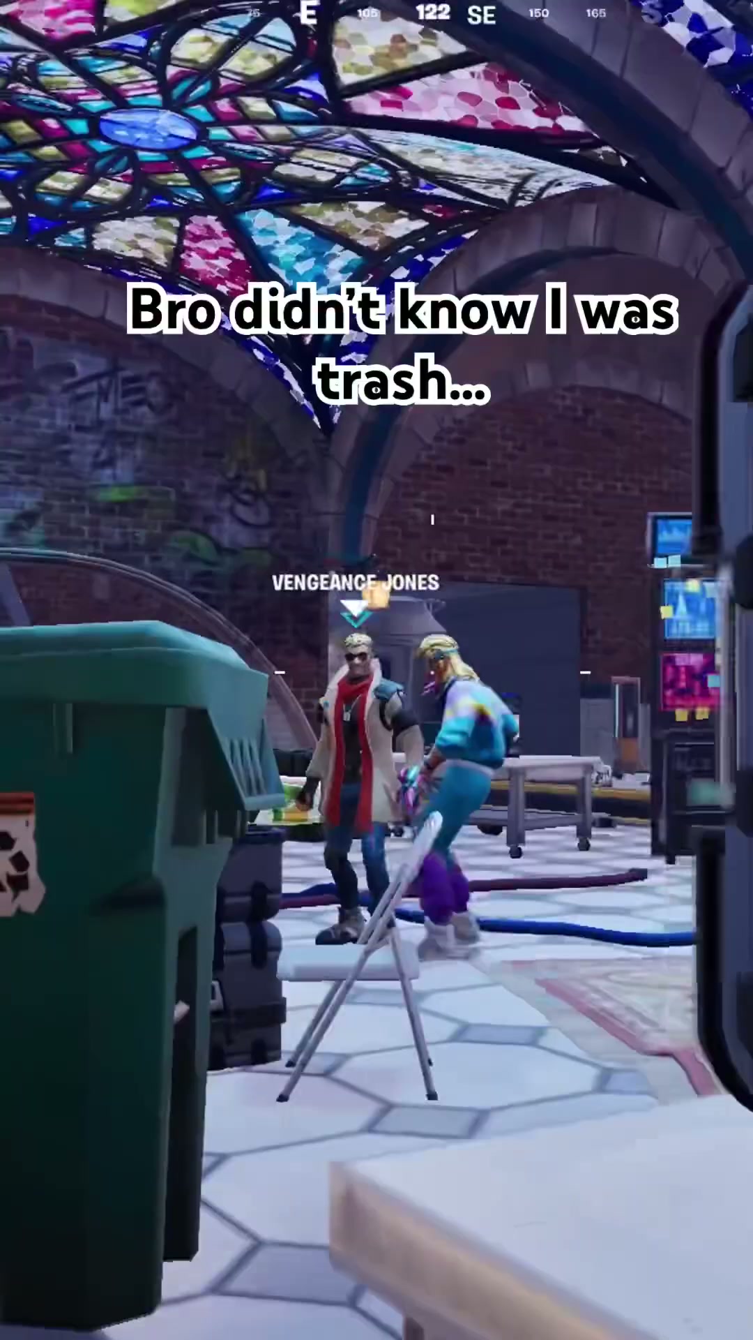 New invisibility trick in Fortnite? 😳