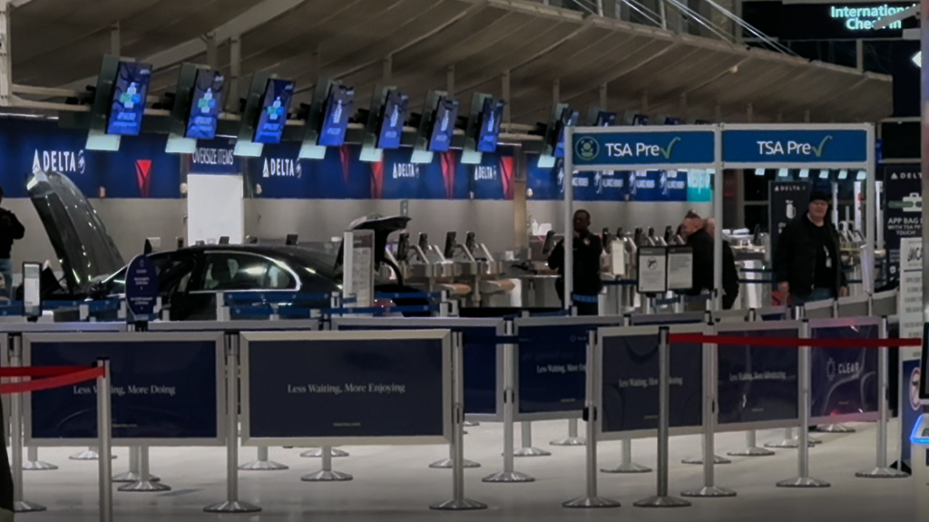 Driver crashes into McNamara Terminal at Detroit Metro Airport