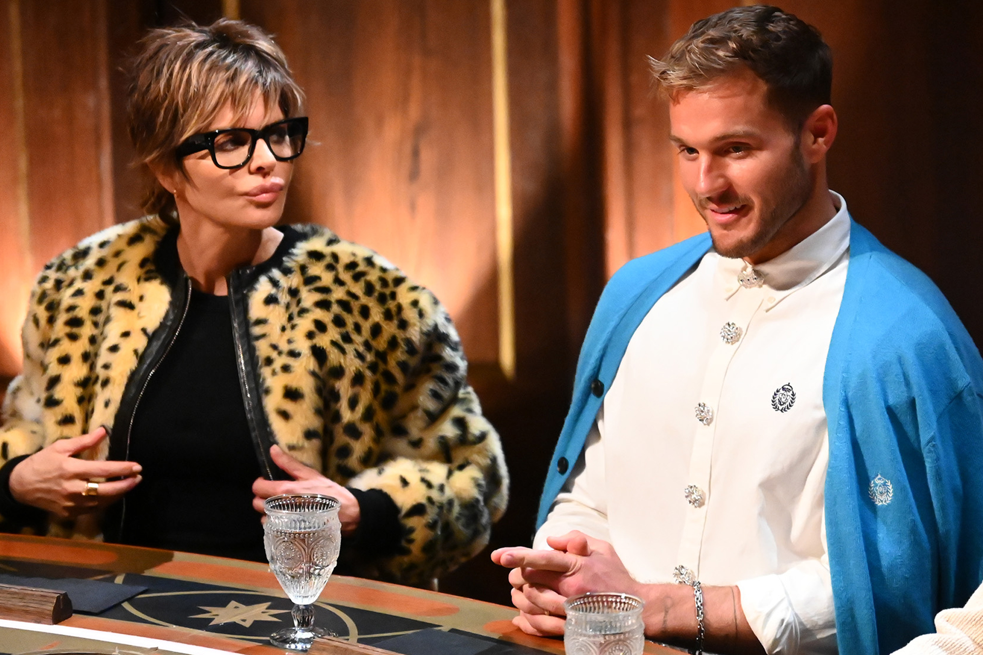 Lisa Rinna calls 'Traitors' rival Colton Underwood a 'stalker' after ...