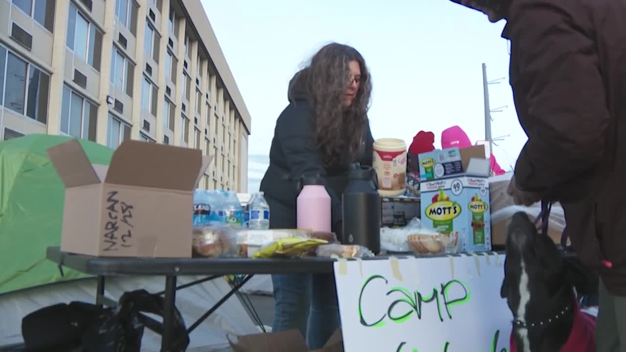 Denver opens emergency winter shelter at former DoubleTree hotel ...