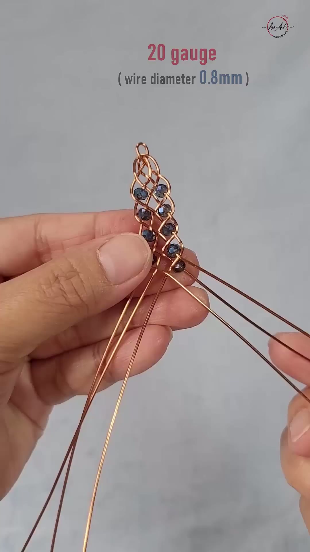 Design your own new bracelet at home | Double 3-wire braid bangle with ...