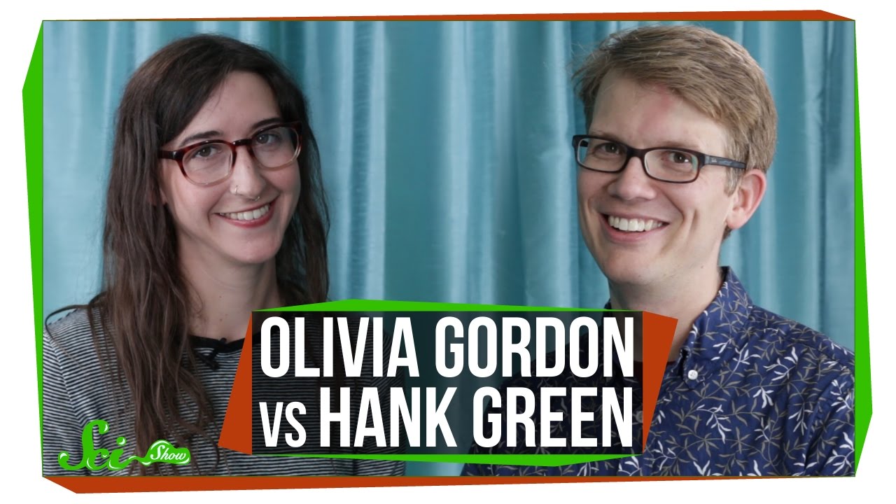 SciShow quiz show: Olivia vs Hank