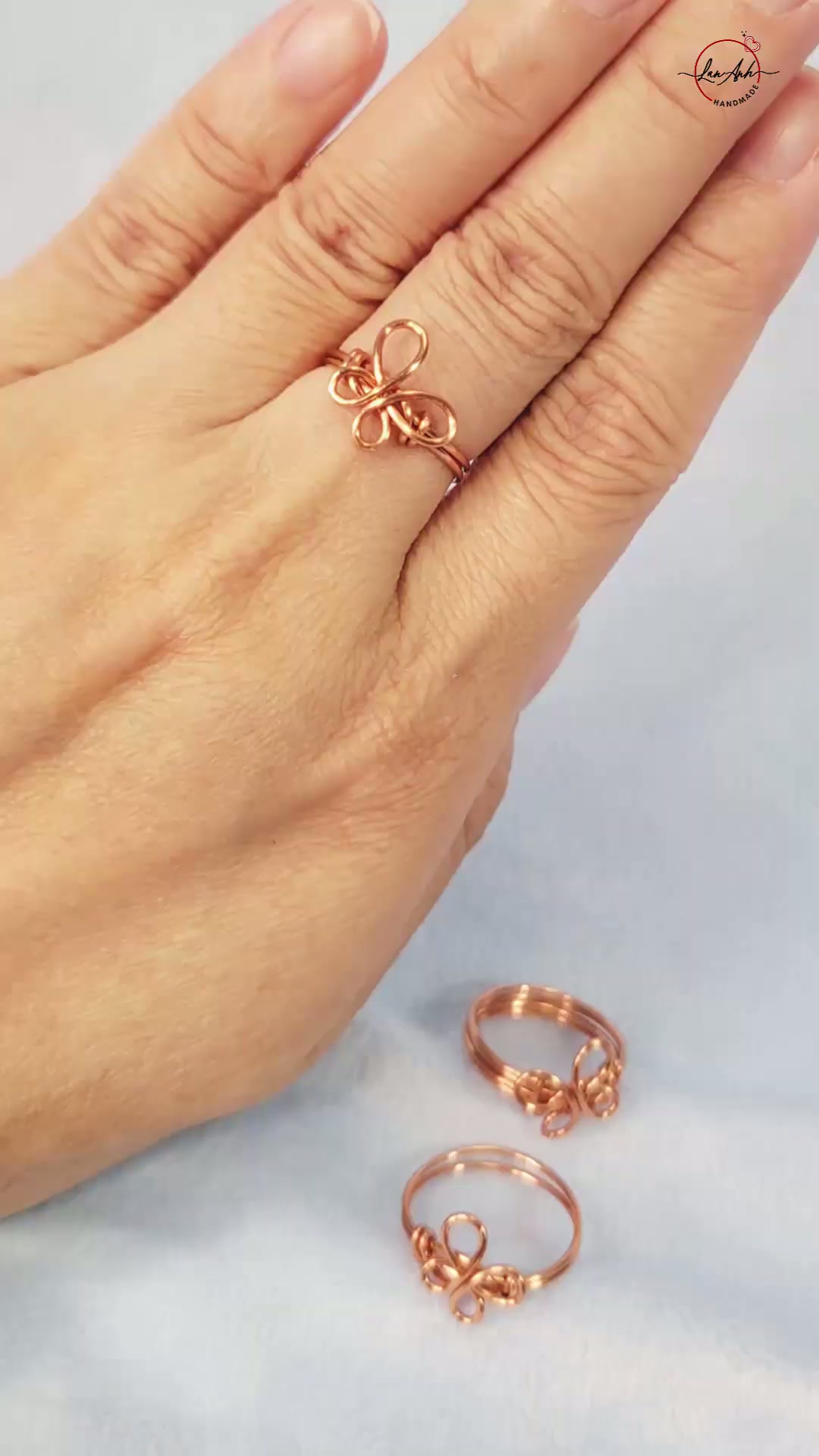 Make a simple butterfly ring | DIY jewelry at home #shortsvideo #diy # ...