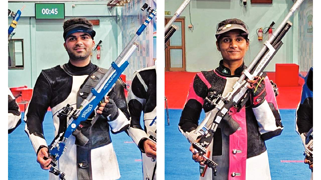 Mane, Sakshi better national record scores in air rifle trials
