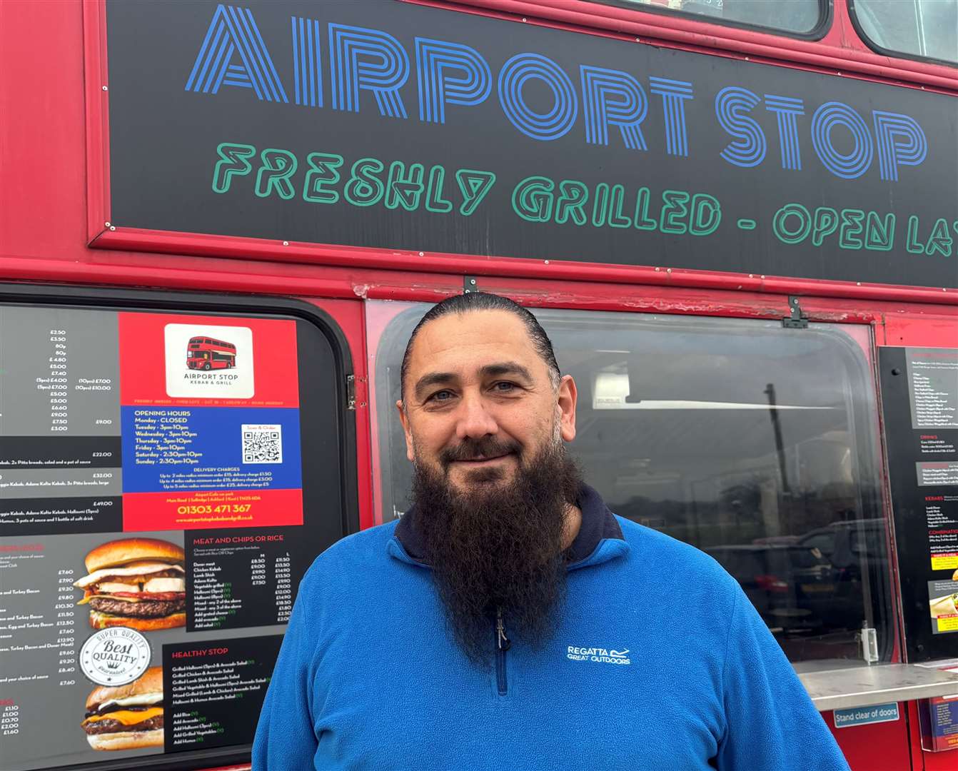 The Airport Cafe, between Hythe and Ashford, expands with double-decker ...