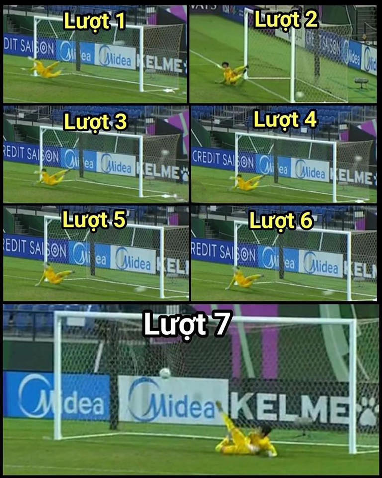 Lý do thủ môn U23 Hàn Quốc 6 lần liên tiếp bay về bên phải