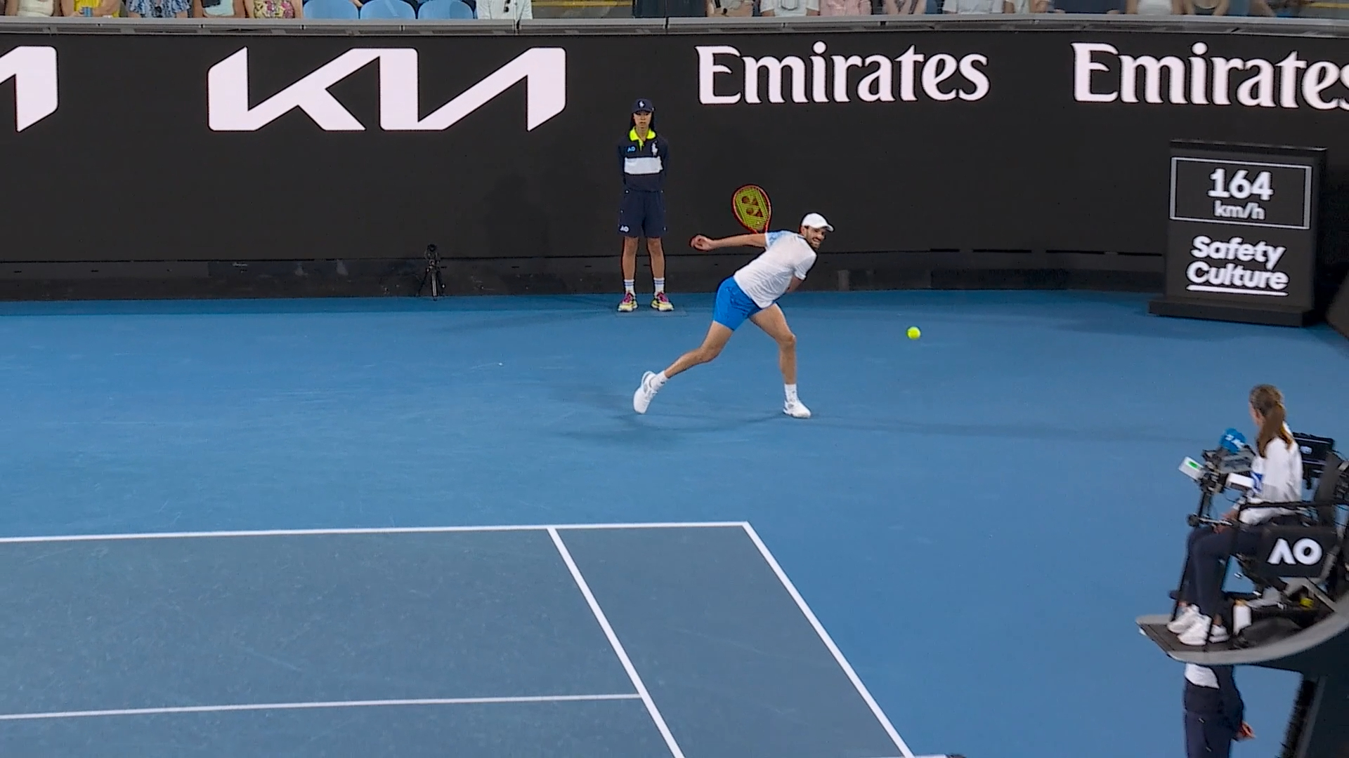 Vacherot stuns Shelton with 'boomerang' return