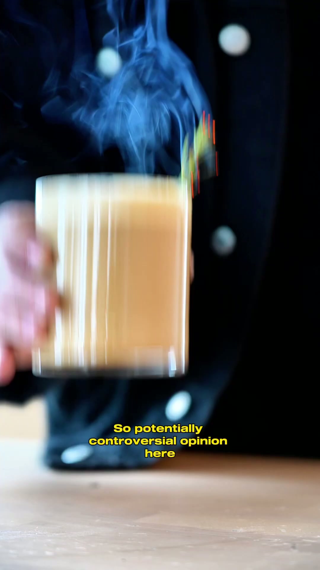 How to make a rosemary smoke and white chocolate latte