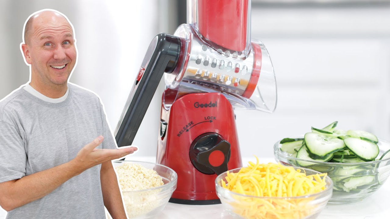 Geedel hand crank cheese grater review | This thing is awesome!