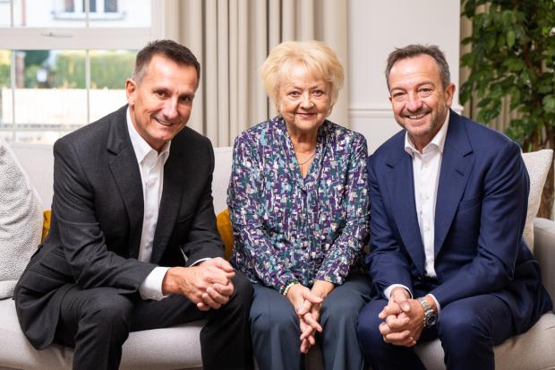 Endorsement for Hampshire retirement development as chairman's mum moves in