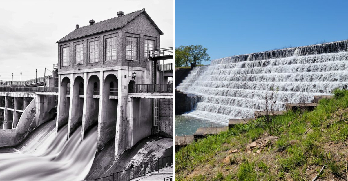 Why Oklahoma’s lake dam spillways are now overrun by visitors who were ...