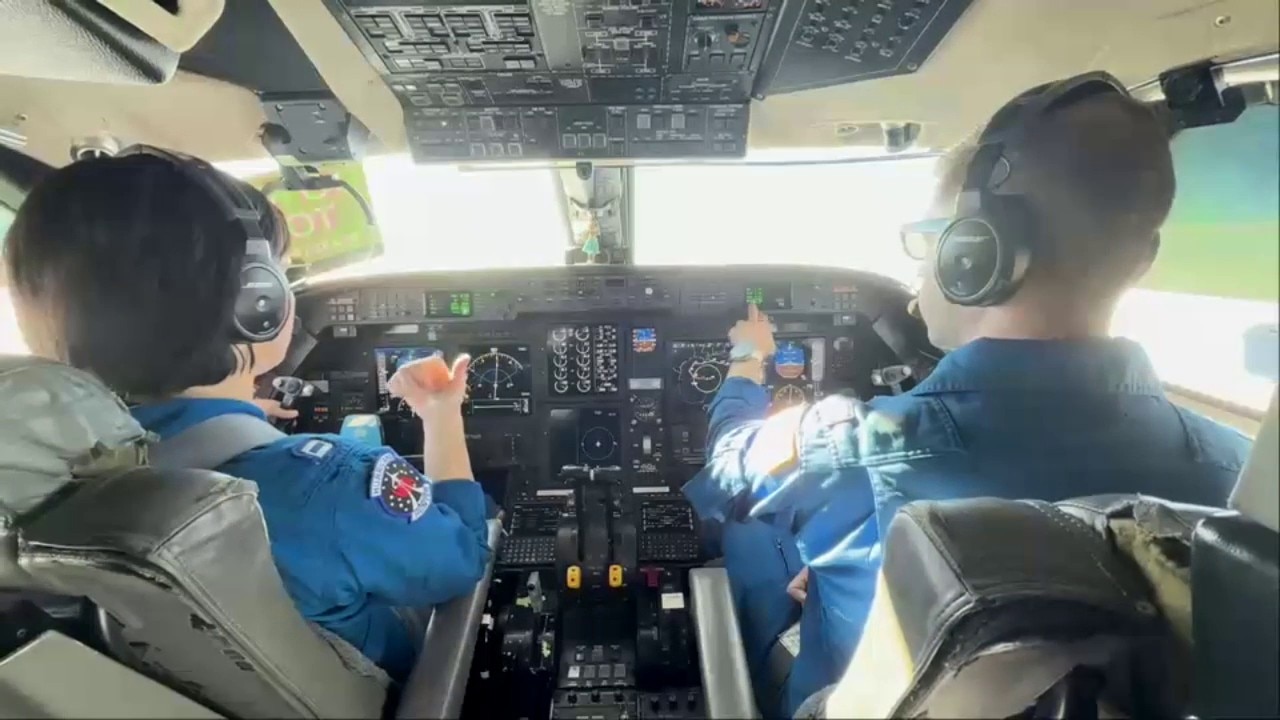 National Oceanic and Atmospheric Administration Hurricane Hunters fly ...