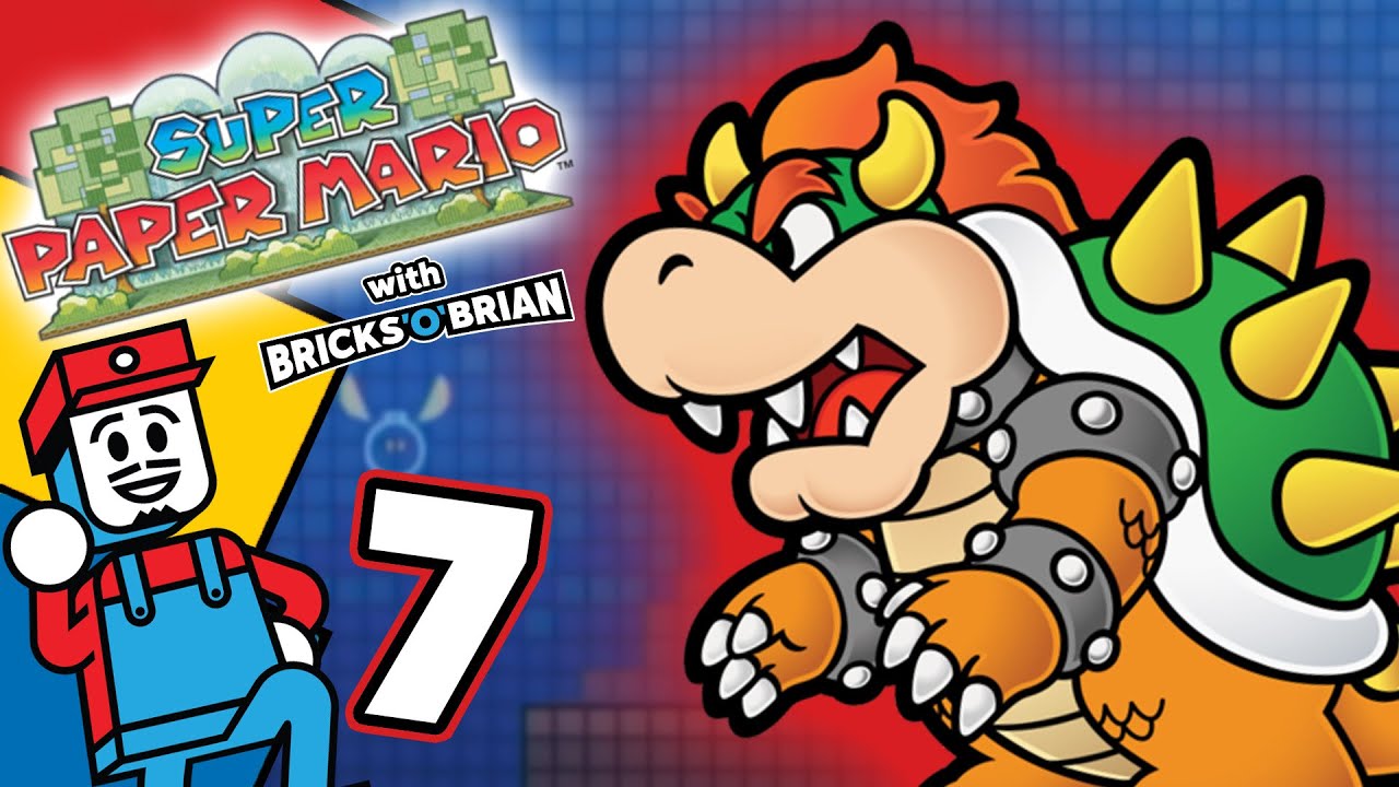 King in the ocean! - Super Paper Mario with Bricks 'O' Brian