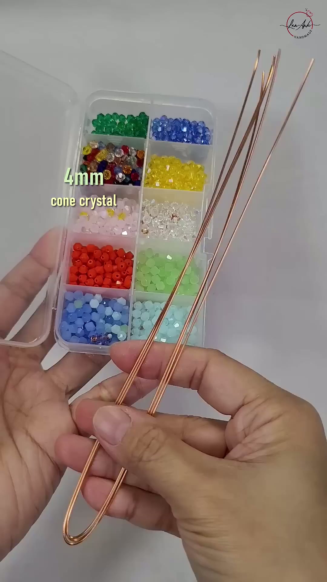 Easy wire bead bracelet making | 4-strand braid cuff bracelet # ...